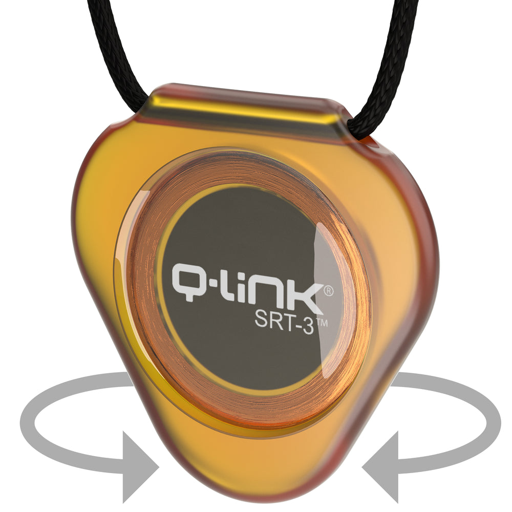 Q-Link Acrylic SRT-3 Pendant (Translucent Astral Amber) - Q-Link Products