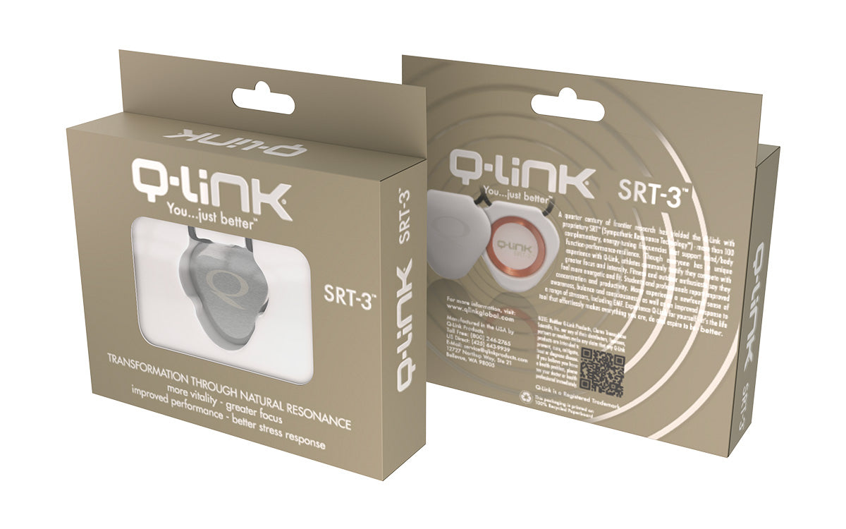 Q-Link Stainless Steel SRT-3 Pendant (Natural) - Q-Link Products