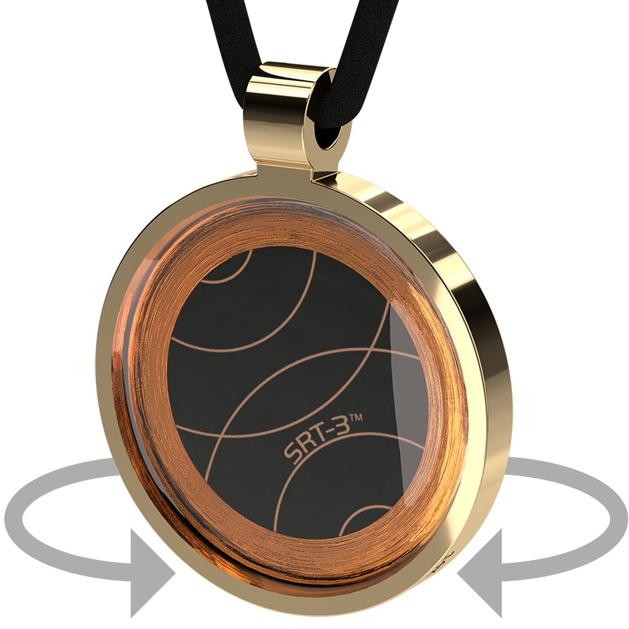 Q-Link 14K Gold Retro SRT-3 Pendant (Polished Finish) - Q-Link Products