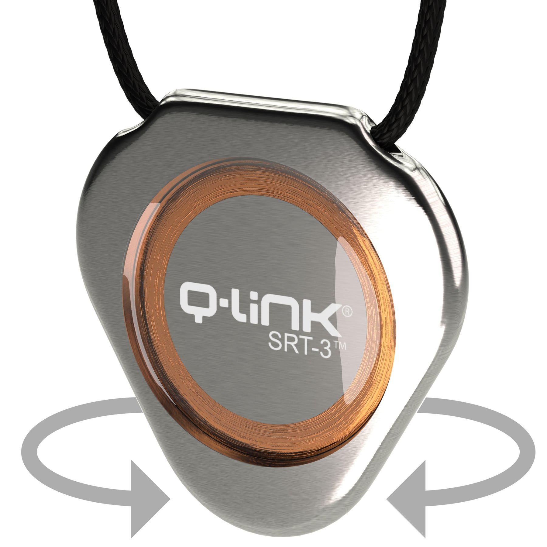 Q-Link Stainless Steel SRT-3 Pendant (Natural) - Q-Link Products